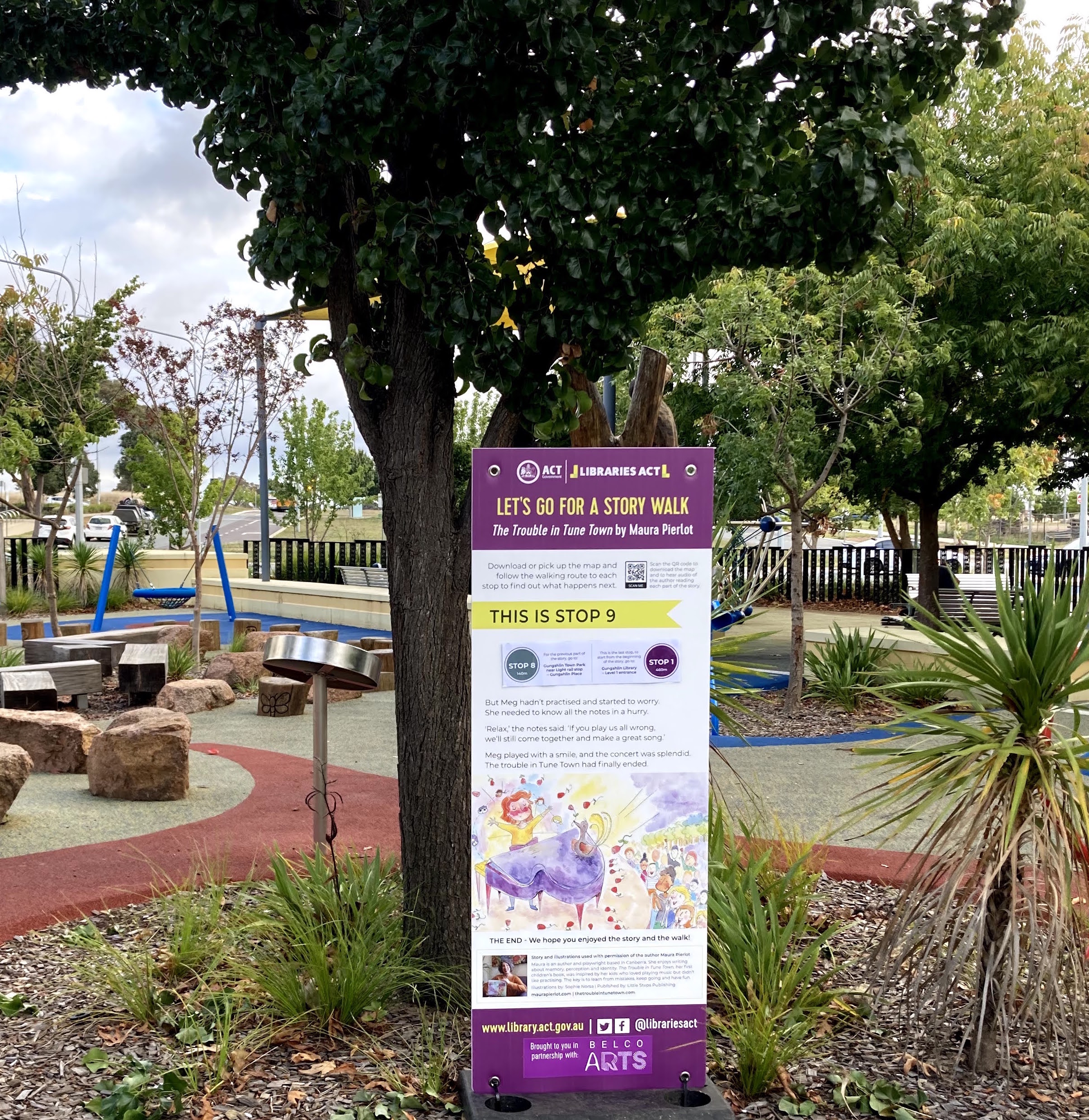 Tune Town Story Walk – The Trouble in Tune Town